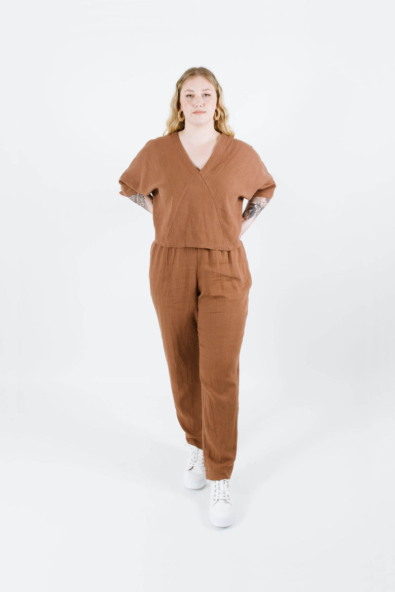 Pinnacle Curve Top / Sweater - Papercut Patterns